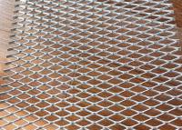 China Aluminum Expanded Metal Sheet 4x8 Diamond Mesh 1mm Thick for Exterior Building Cladding for sale