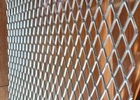 China Aluminum 4x8 Diamond Mesh Metal Sheet 5mm Thickness Expanded Metal Roof Cladding Panels 1220×2440mm for sale
