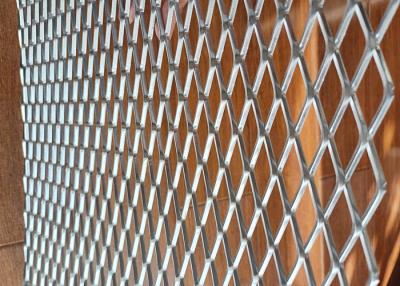 China Aluminum 4x8 Diamond Mesh Metal Sheet 5mm Thickness Expanded Metal Roof Cladding Panels 1220×2440mm for sale