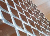 China Aluminum 4x8 Diamond Mesh Metal Sheet 5mm Thickness Expanded Metal Roof Cladding Panels 1220×2440mm for sale