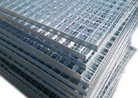 China Anti Slip Serrated Heavy Duty Steel Grate Hot Dipped Galvanized Coating 25x5mm Bearing Bar 40mm Pitch for sale