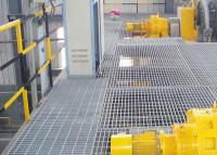 China Galvanized Q195 Steel Grating Flooring Walkway Catwalk 25x5mm Bearing Bar 40mm Pitch for sale