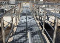 China Heavy Duty Steel Drainage Cover Grating with Frame Q235 Mild Carbon 6mm 10mm Walkway for sale