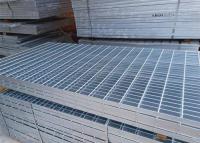 China Hot Dip Galvanized Steel Grating Walkway Platform 32x5mm Heavy Duty for Trailer Floor for sale