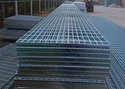 China Hot Dip Galvanized Steel Grating Walkway Platform 32x5mm Heavy Duty for Trailer Floor for sale