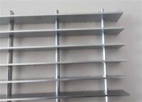 China 6061 Aluminum I Bar Grating Powder Coating Roof Top Solar Walkway 1-3/16 in Bearing Bar Spacing for sale