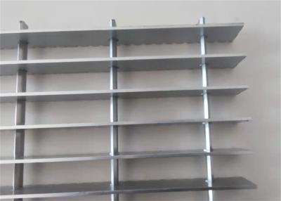China 6061 Aluminum I Bar Grating Powder Coating Roof Top Solar Walkway 1-3/16 in Bearing Bar Spacing for sale