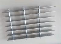 China 6061 Aluminum I Bar Grating Powder Coating Roof Top Solar Walkway 1-3/16 in Bearing Bar Spacing for sale