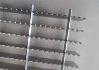 China Paint Spraying 32 X 5mm Swaged Grating Serrated With Walkways for sale