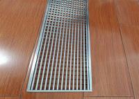 China 316 Stainless Steel Polish Treatment Compact Grating Linear Shower Drain 50-400mm Width for sale