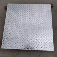 China Hot Dip Galvanized Steel Grating with 2mm Checker Plate for Industrial Platforms for sale