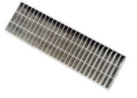 China Trench Drain Cover Walkway Steel Grating For Platform Drainage for sale