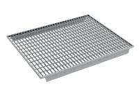 China Hot Dipped Galvanized Serrated Steel Grating Shelves 1200x600mm Pallet Racking for sale