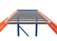 China Racking Pallet Shelves Galvanized Steel Grating Q235 for sale