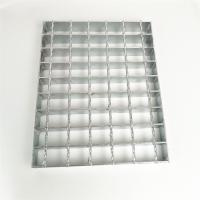 China Hot Dipped Galvanized Steel Grating Trench Cover 30x5mm Bearing Bar Custom Size for sale
