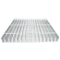 China Hot Dip Galvanized Steel Grating Q195 Anti Corrosion Flooring 25x5mm Bearing Bar for sale