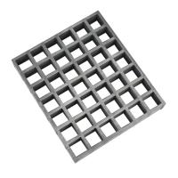 China Economic Molded Grit Fiberglass Grating Panels Pultruded FRP Walkway 1.2m x 3m for sale