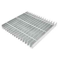 China Hot Dipped Galvanized Serrated Steel Grating ASTM A123 Bearing Bar 25x5mm for sale