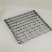 China 32*5mm Plain Industrial Steel Grating Walkway Platform Galvanized Metal for sale