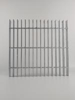 China 5mm Thickness Serrated Type Grating Stainless 304 Steel Bar for sale