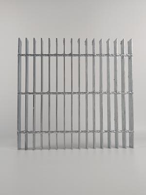 China 5mm Thickness Serrated Type Grating Stainless 304 Steel Bar for sale