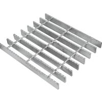 China Serrated Heavy Duty Metal Floor Grates Galvanized Steel Bar 10mm Thickness 19-W-4 for sale