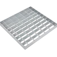 China Heavy Duty Steel Bar Grating Q355 Hot Dip Galvanized 5mm Flat Bar Welded Grating for sale