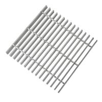 China Heavy Duty Steel Bar Grating Q355 Hot Dip Galvanized 5mm Flat Bar Welded Grating for sale