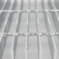 China Heavy Duty Steel Bar Grating Q355 Hot Dip Galvanized 5mm Flat Bar Welded Grating for sale