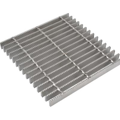 China SS 304 Stainless Steel Serrated Bar Grating 95mm x 1000mm Outdoor Drainage Anti Slip for sale