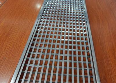 China Stainless Steel 304 316 Drainage Channel Grating 150mm 200mm Width Municipal Drainage for sale