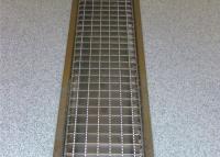 China 304 316 Stainless Steel Drainage Grates Anti Slip Serrated Shape for Commercial Kitchens for sale