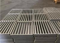 China 304 Stainless Steel Heavy Duty Serrated Drainage Grating 25mm x 3mm for sale