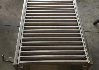 China 304 Stainless Steel Heavy Duty Serrated Drainage Grating 25mm x 3mm for sale