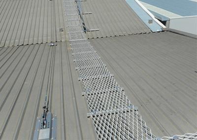 China Carbon Steel Aluminum Expanded Metal Sheet 8mm Roof Walkway Grating for sale