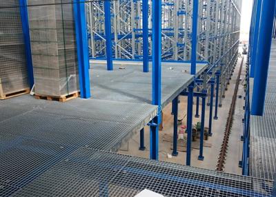 China Hot Dip Galvanized Steel Grating Platform 25x5mm Bearing Bar for Industrial Projects for sale