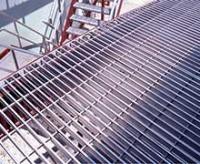 China 316 Stainless Steel Horizontal Drainage Grating Welded 25x5mm Bearing Bar 1000kg Load for sale