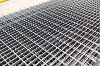 China Flooring Grid Plain Bar Galvanised Steel Grating For Platform for sale