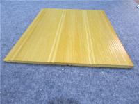 China Yellow PVC Sheets For Walls / UPVC Wall Sheeting / WPC Roof Panels for sale