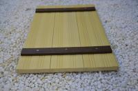 China Indoor WPC Composite Wall Cladding , Composite Wood Wall Covering Yellow for sale