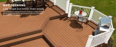 China Solid WPC Composite Decking Quick And Simple Installation Decks for sale
