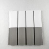 China Interior Bedroom Decorative Pvc Slat Wall Panel For Hanging Hooks for sale