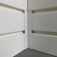 China Huaxiajie Slatwall Pvc Insert For House Wall Decoration for sale