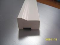 China Wpc Brick Mould Moth Proof Indoor Foam PVC Decorative Mouldings Wood Plastic Composite Door Frame for sale