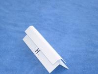 China 5mm Or 8mm Laminated PVC Trim Moulding Connector Matched With PVC Panels for sale