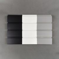 China High Density Pvc Slatwall Panels Wall Mounting For Living Pop Room for sale