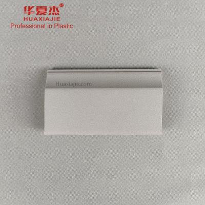 China Fadeproof Grey Pvc Mouldings For Hall Design Anticorrosion for sale