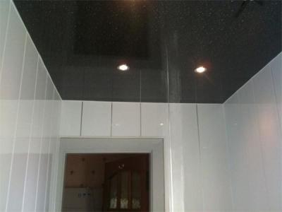 China 250mm * 7.5mm Indoor Hygienic Decorative Ceiling Panels Environmentally Friendly for sale