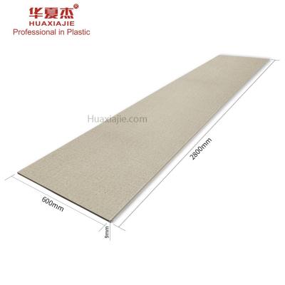 China Wooden Pattern Wpc Wall Panel Interior Decoration 2800x600x9mm for sale