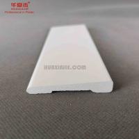 China High Glossy Interior Pvc Trim Moulding For Indoor Decoration 53mm*8mm for sale